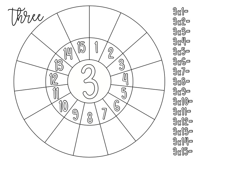 MATH Coloring Pages - Etsy