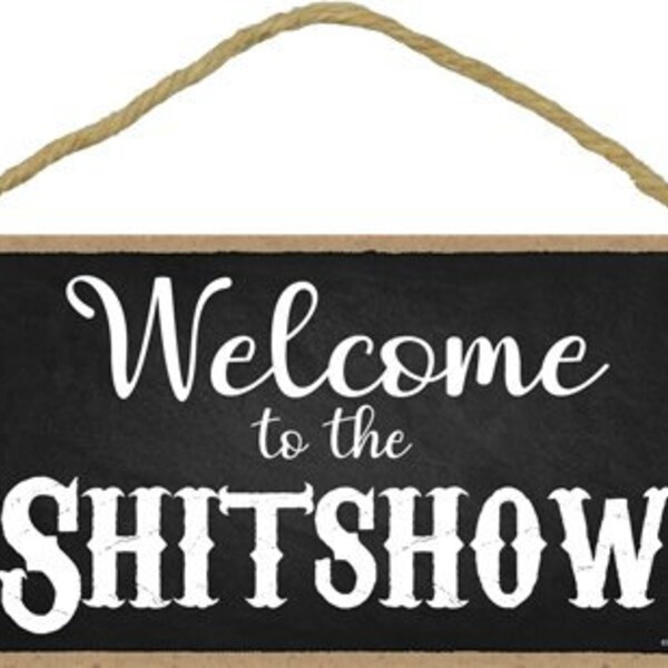Funny Welcome Sign - Etsy