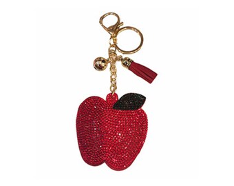 Apple Keychain - Etsy