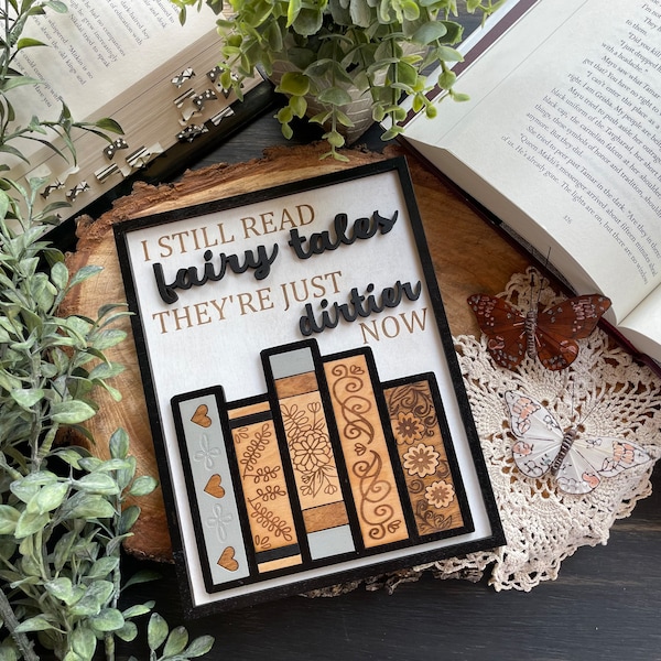 Wooden Read Sign Bookshelf - Etsy