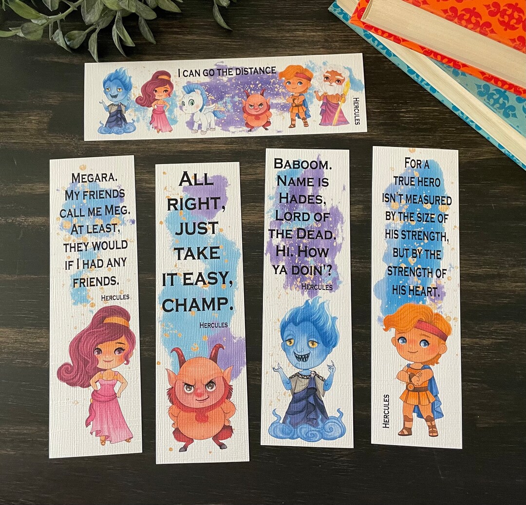 Greek God Bookmarks - Bookmark Set - Magnetic Bookmarks - Etsy
