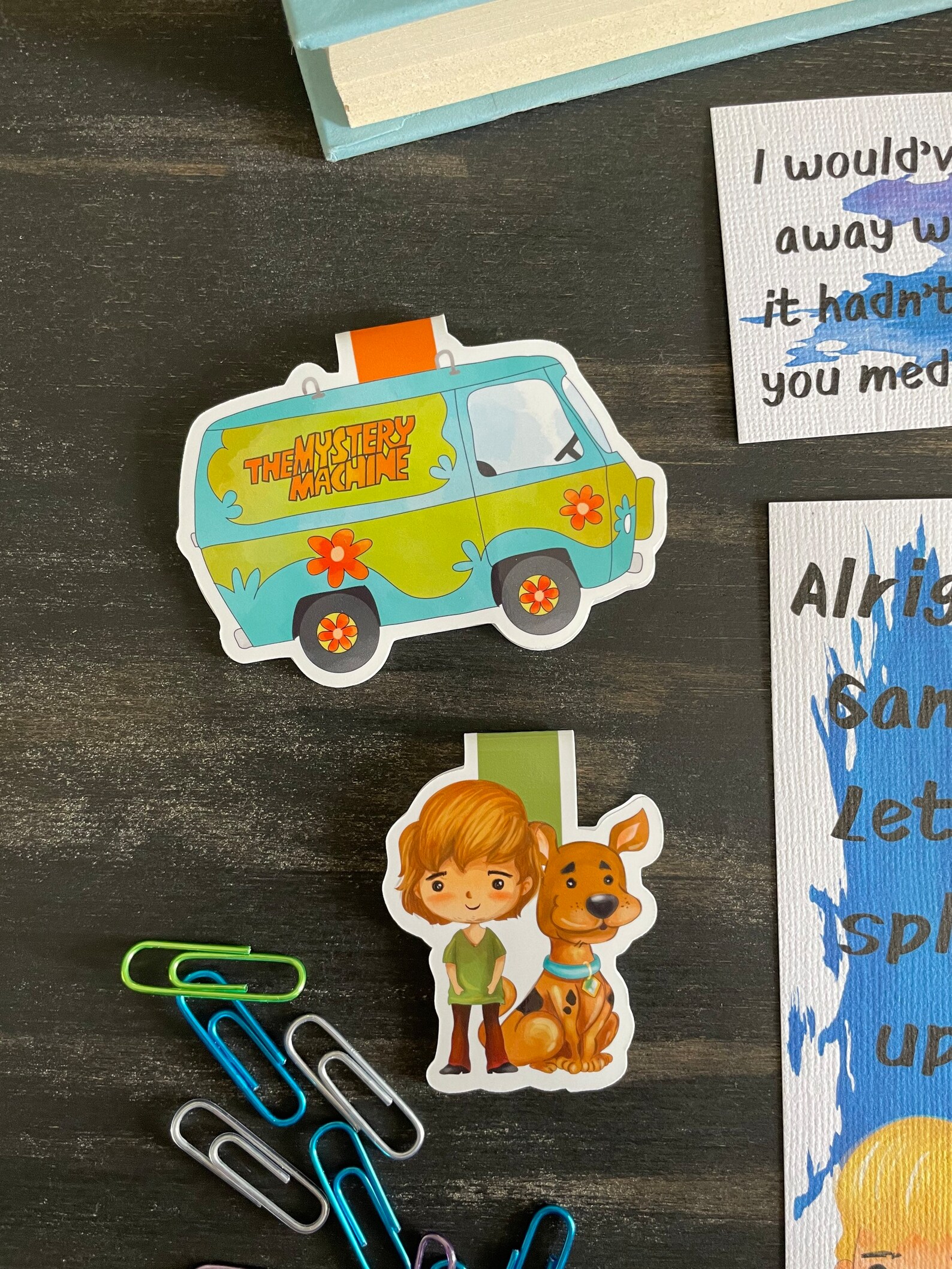 Mystery Gang Movie Bookmarks - Etsy