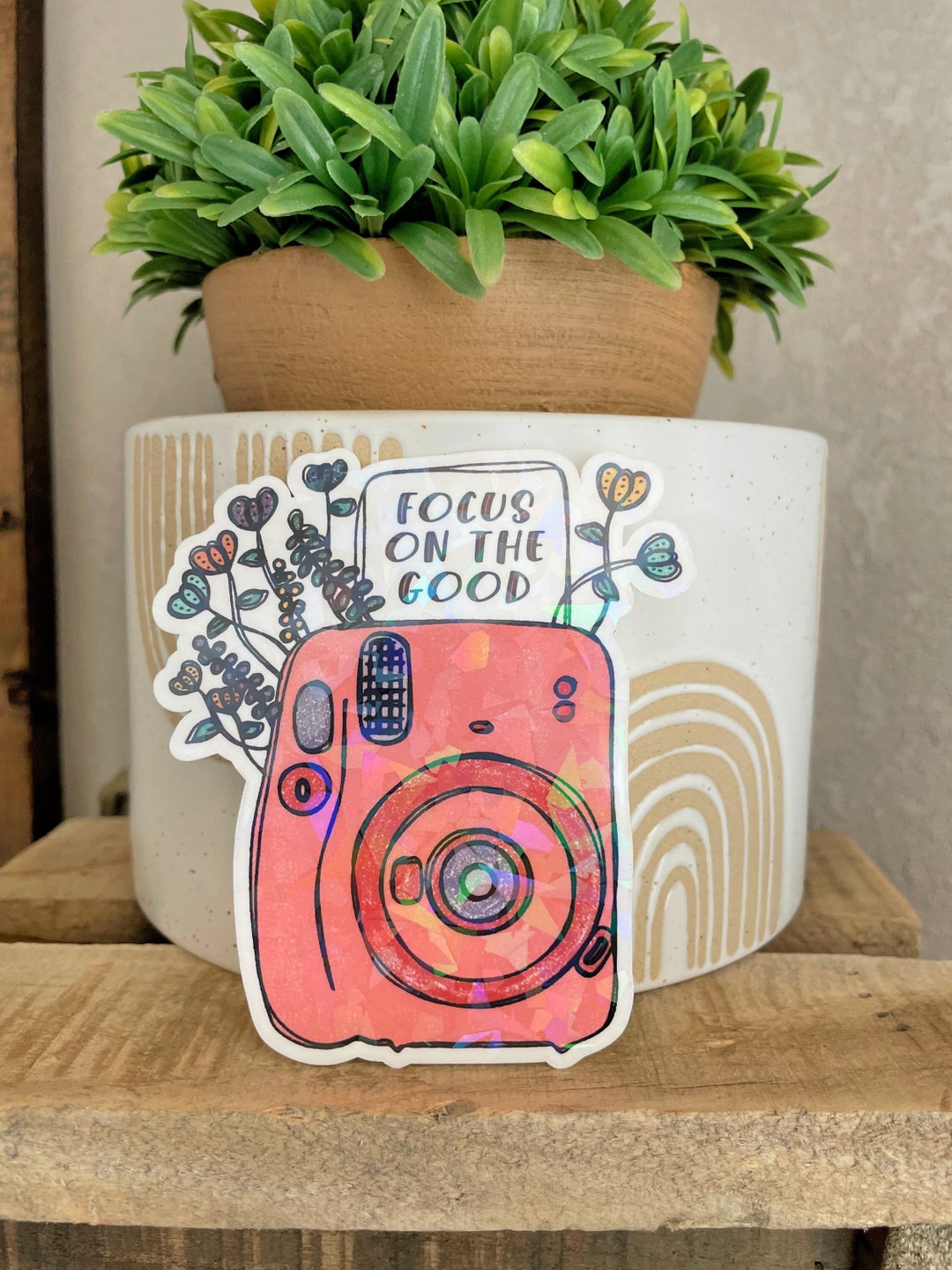 Focus on the Good Sticker - Decal Sticker - Etsy