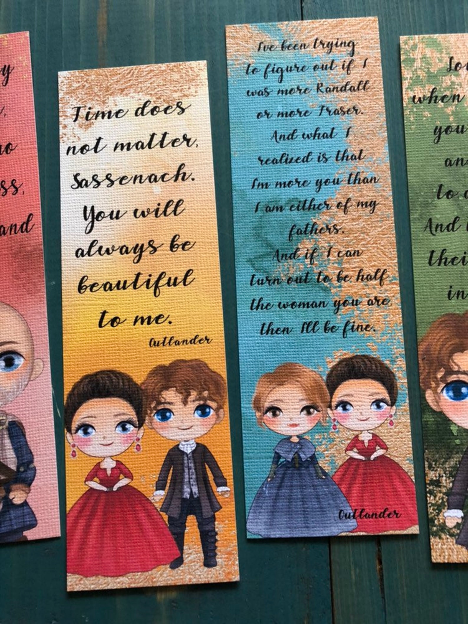 Scottish Outsider Bookmarks - Etsy