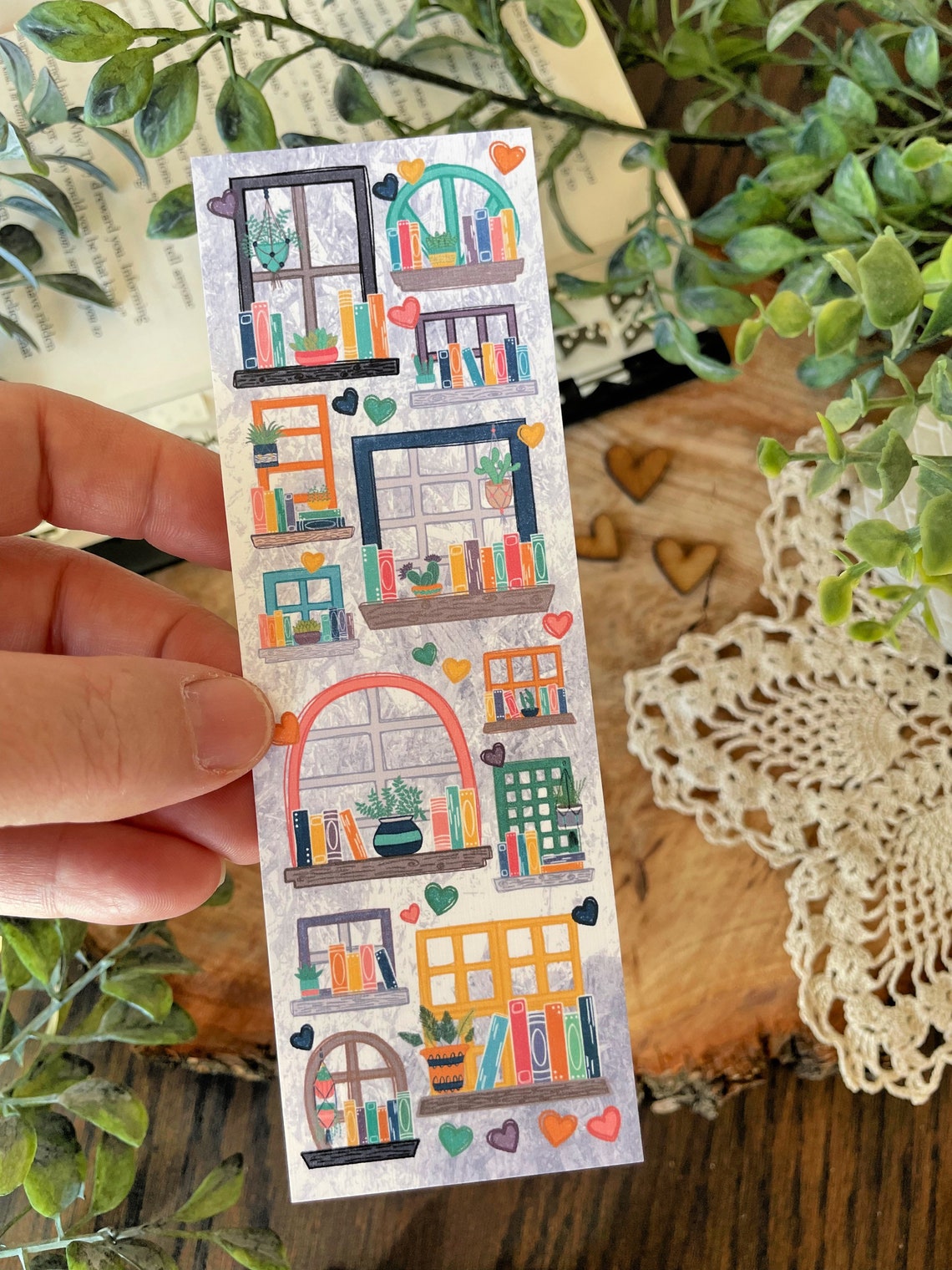 Bookish Window Sticker Decal Sticker - Etsy