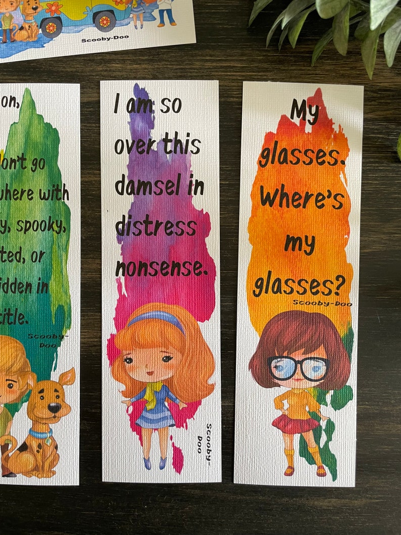 Mystery Gang Movie Bookmarks - Etsy