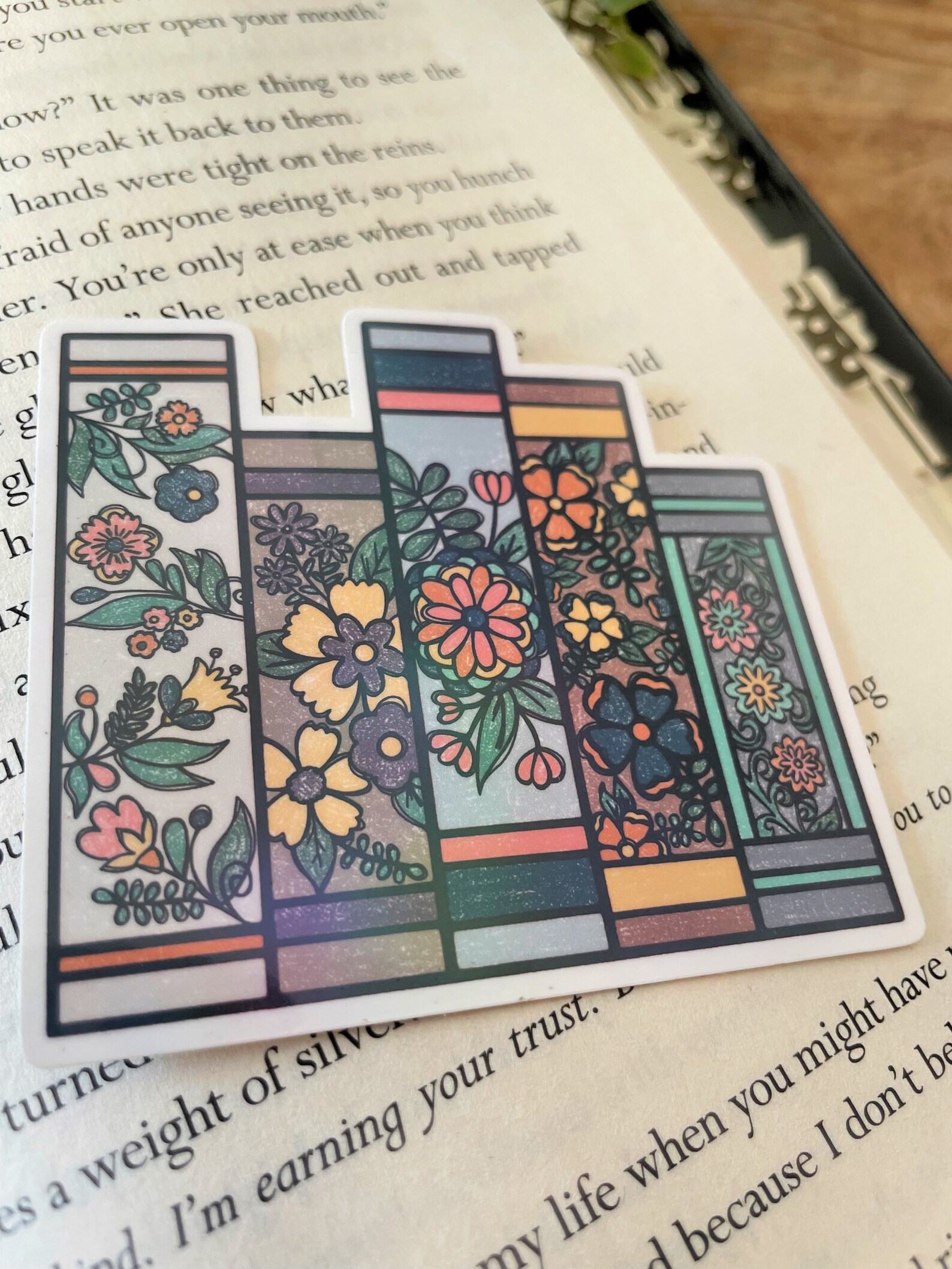 Book Stack - Book Spine Mag Mark - Magnetic Bookmarks - Etsy