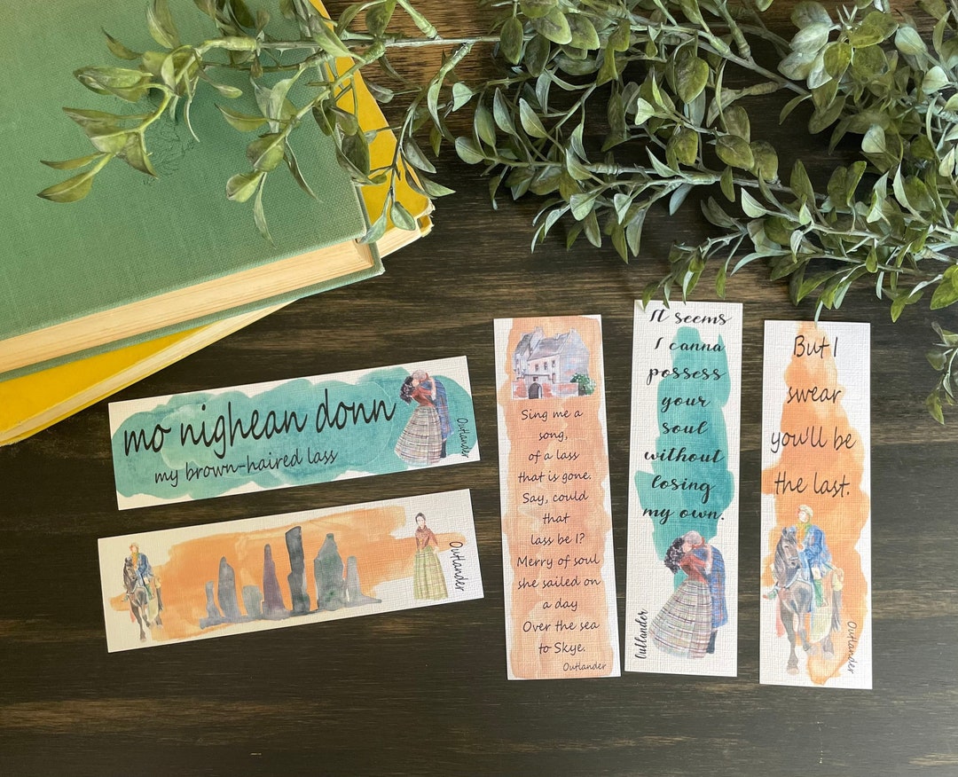 Scotish Outsider Bookmarks - Etsy