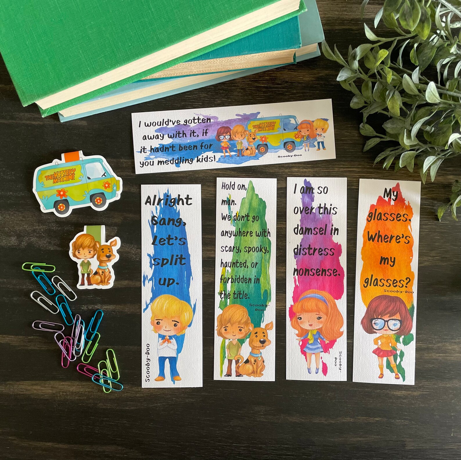 Mystery Gang Movie Bookmarks - Etsy