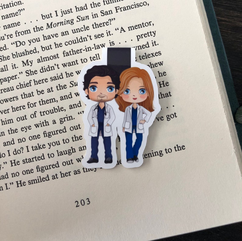 Greys Doctor Bookmarks Anatomy Bookmarks | Etsy