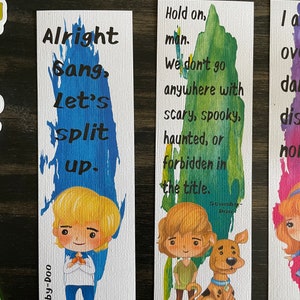 Mystery Gang Movie Bookmarks - Etsy
