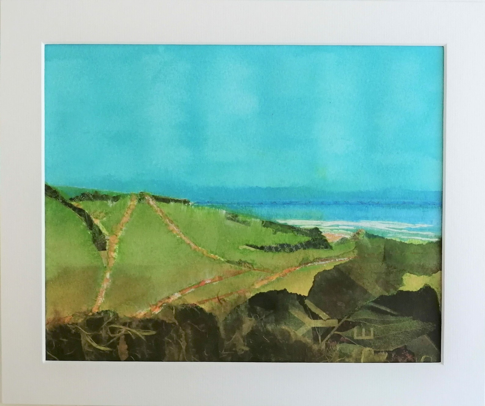 Contemporary Welsh Landscape Anglesey Painting Coastal Art - Etsy UK