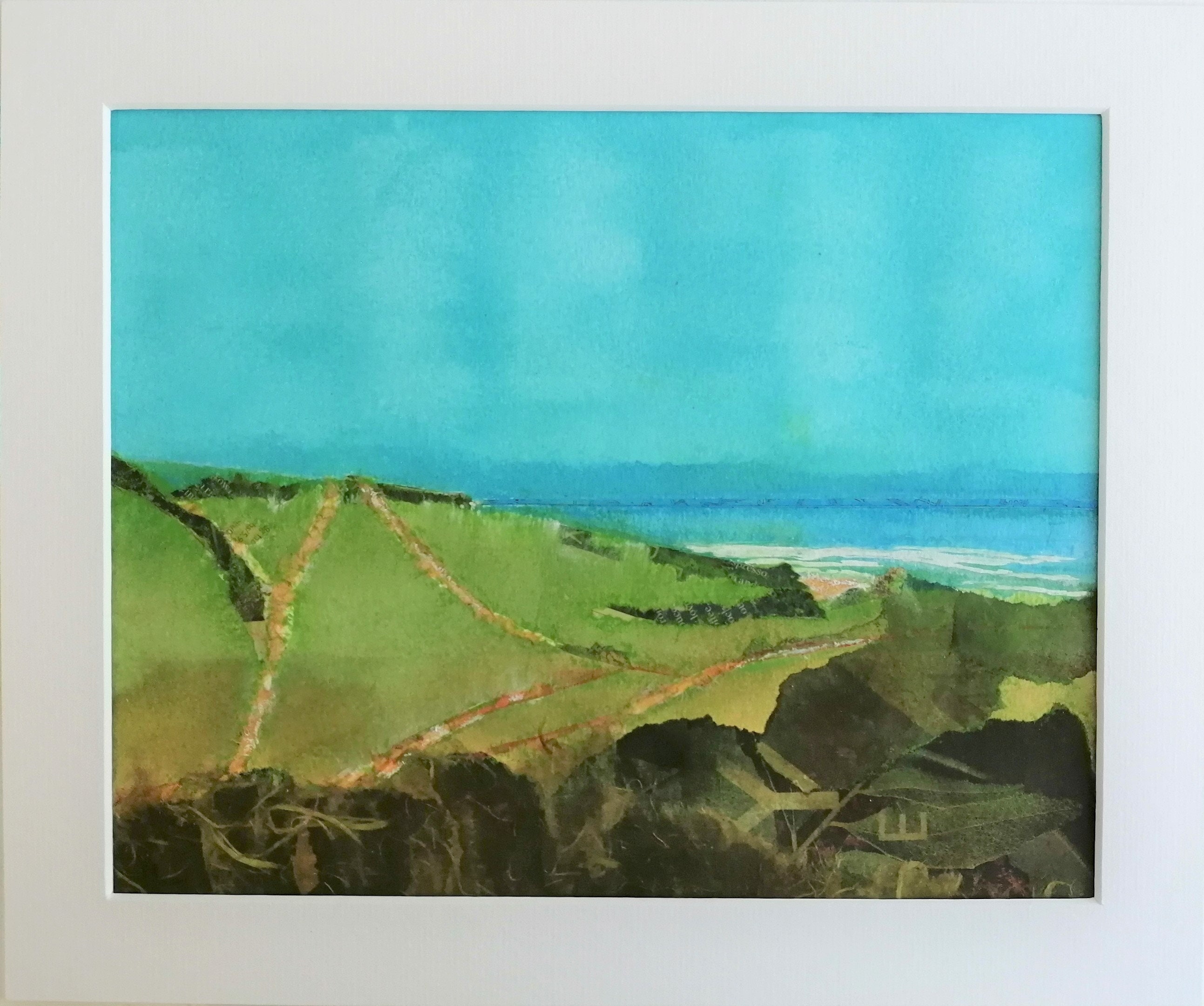 Contemporary Welsh Landscape Anglesey Painting Coastal Art - Etsy UK