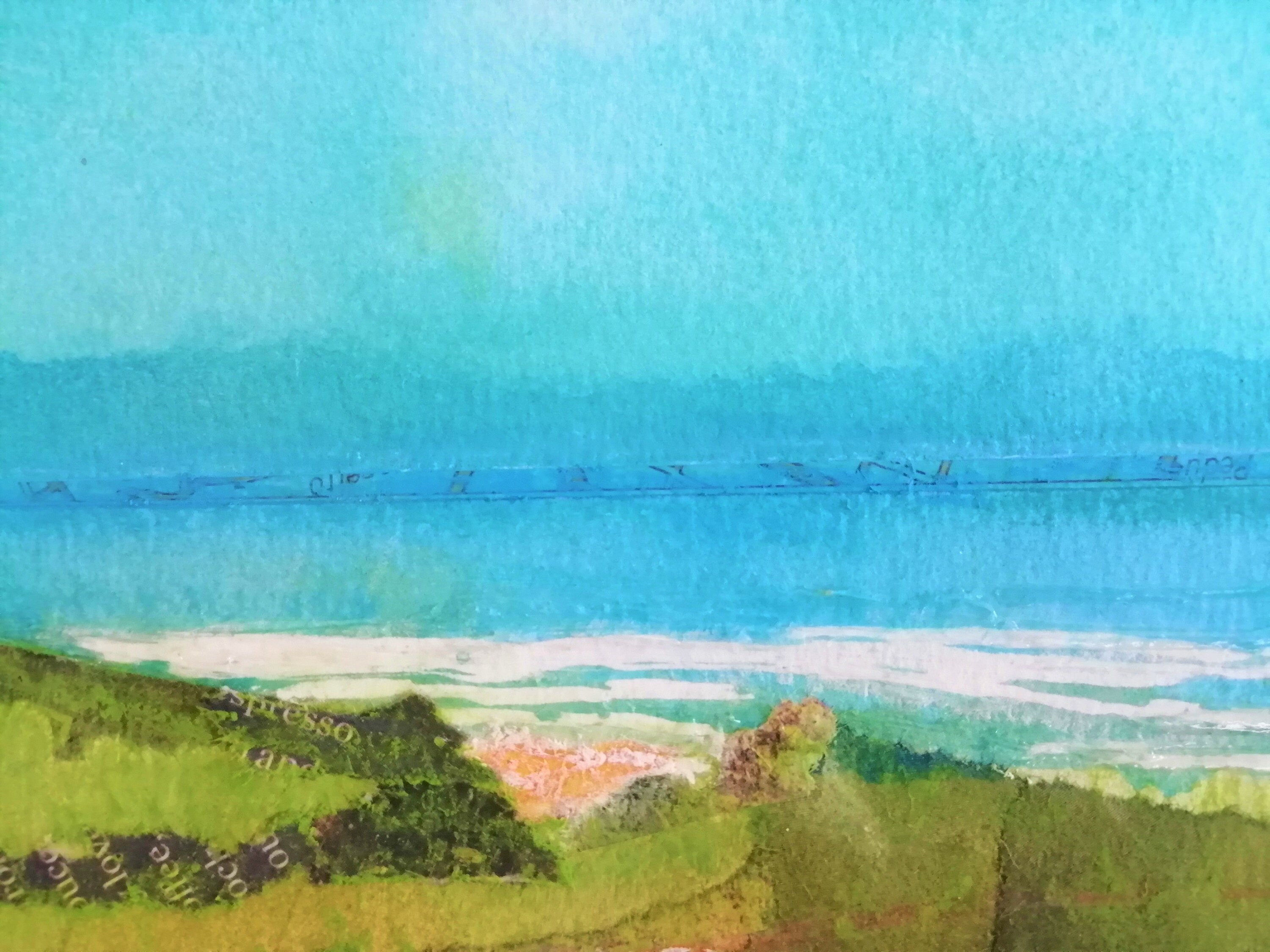 Contemporary Welsh Landscape Anglesey Painting Coastal Art - Etsy UK
