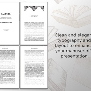 Epic Fantasy Book Template Indesign CC 2015 or Higher With Support for ...