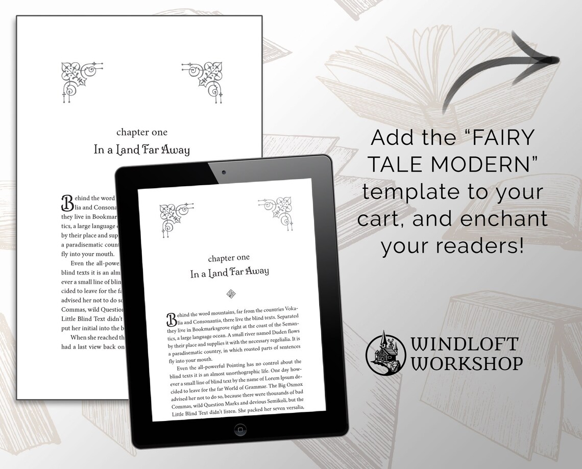 YA Fantasy Book Template | Indesign CC 2015 or Higher With Support for ...