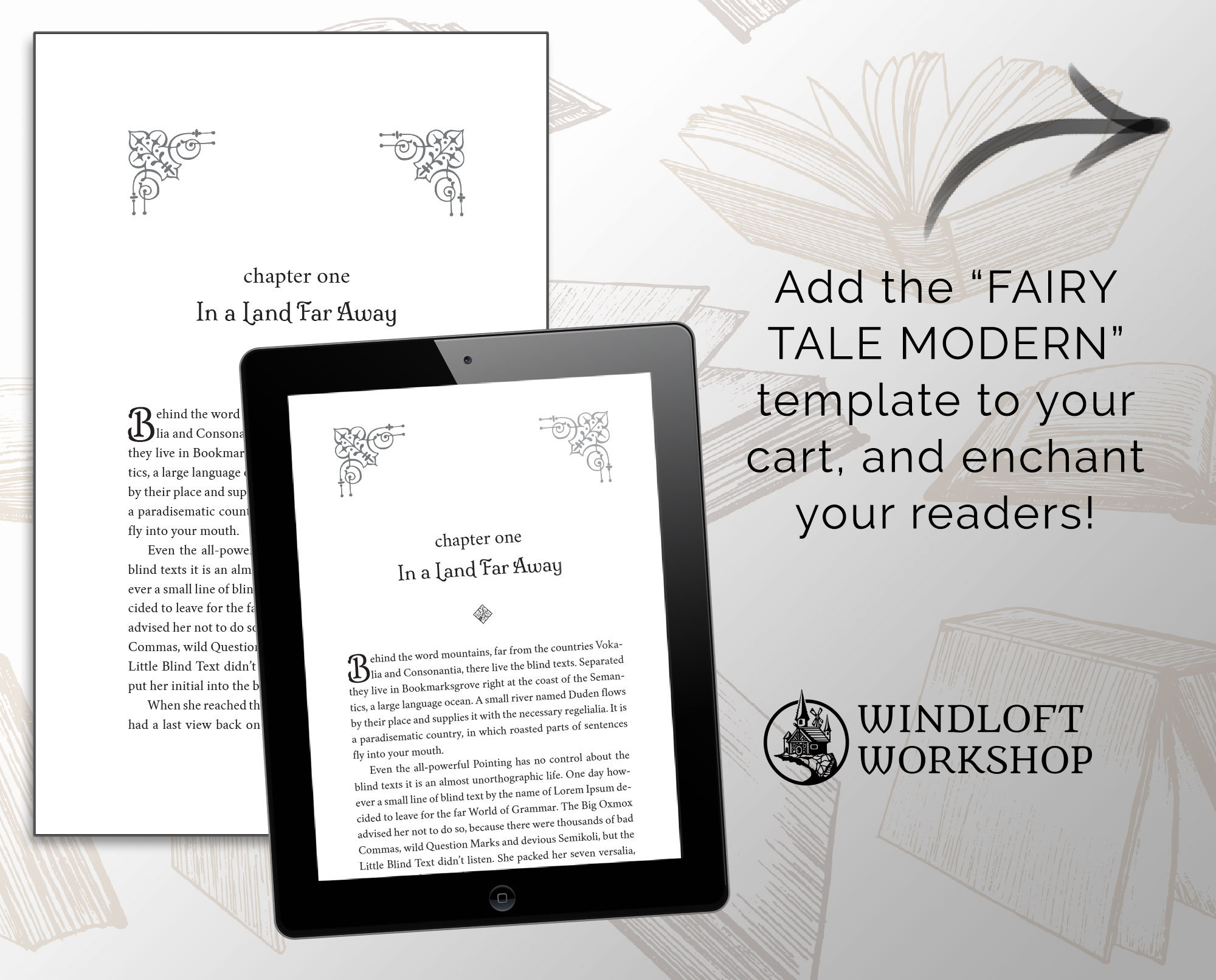 Fantasy Book Design Template Indesign CC 2015 or Higher Mac or PC for ...