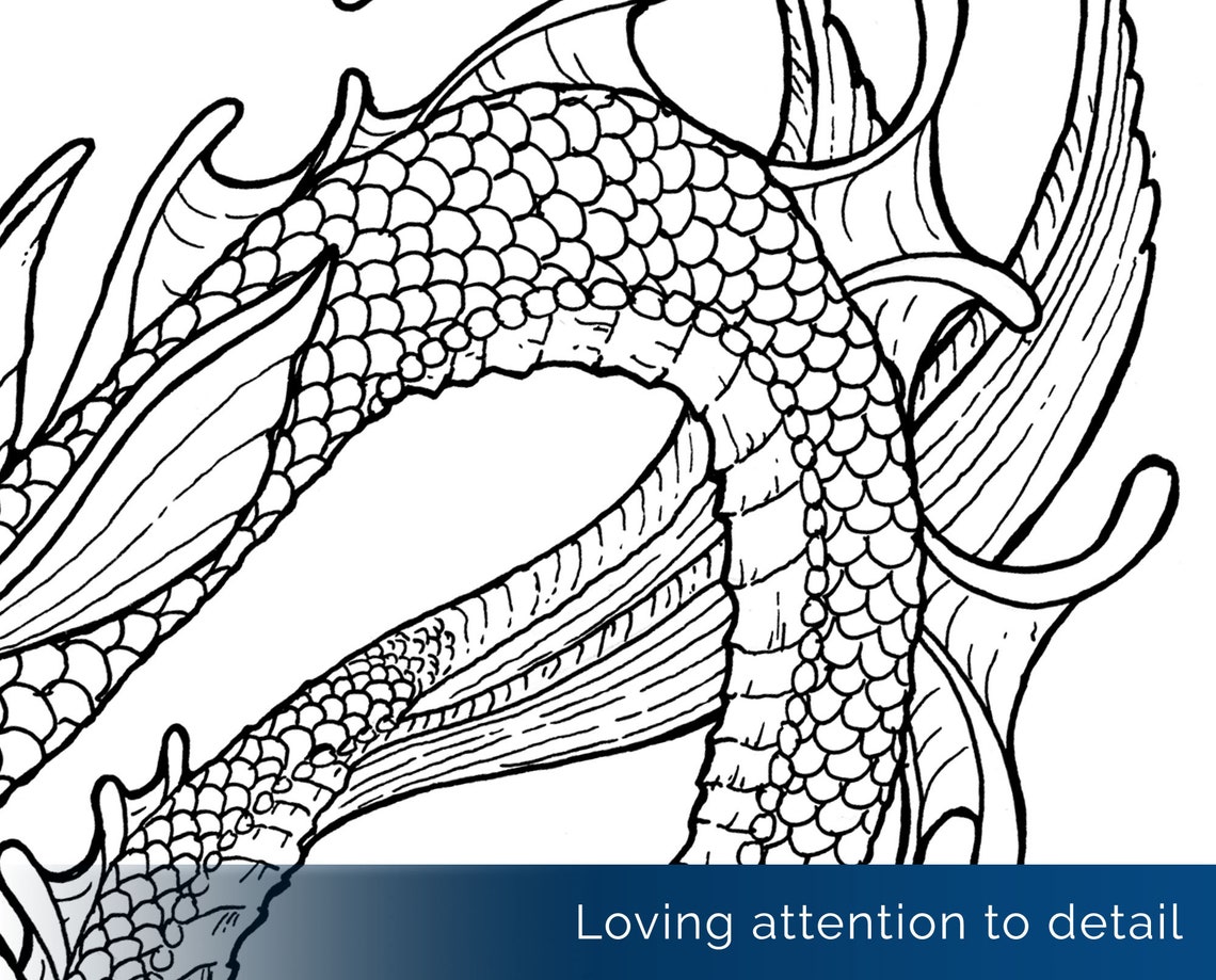 Sea Serpent Coloring Page, Leviathan of the Depths, Greek and Norse ...