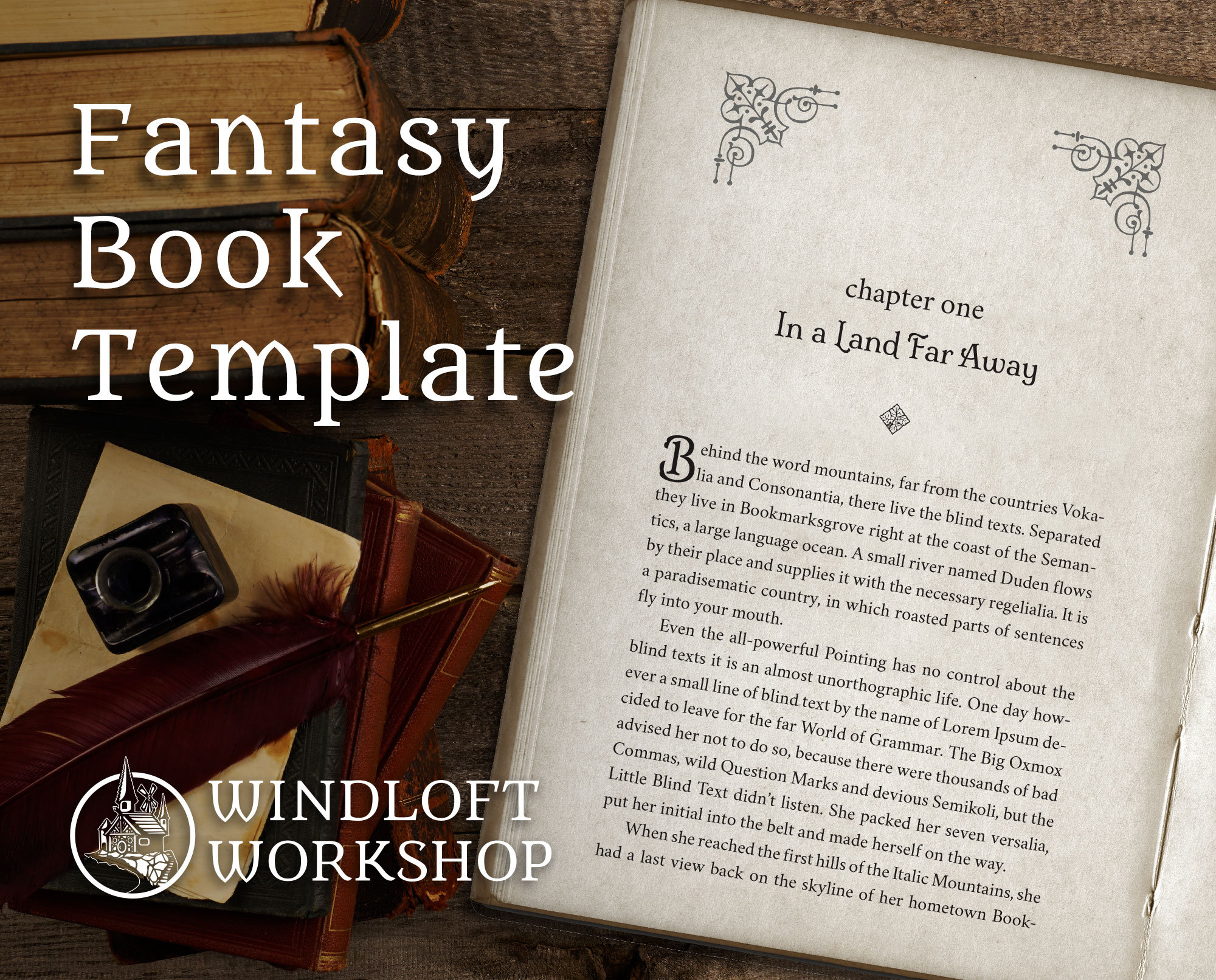 Fairy Tale Book Template