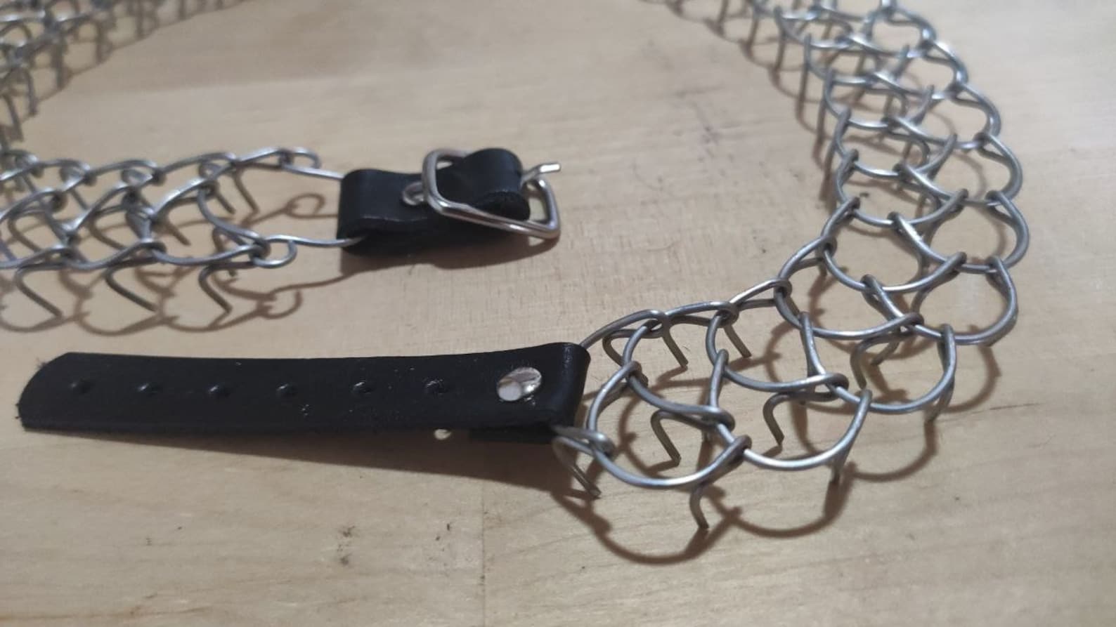 Cilice Metal and Leather 2 Row - Etsy