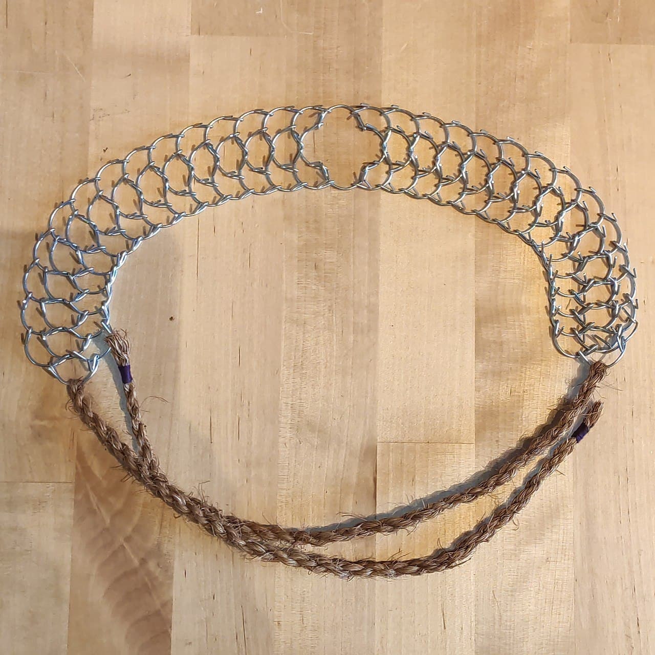 Cilice Metal and Coconut Rope 3 Row - Etsy