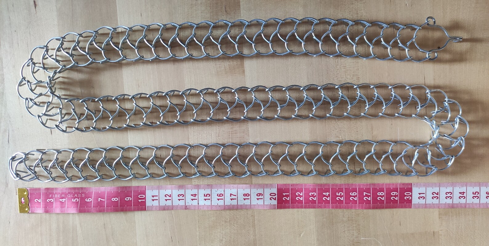 Cilicio da vita 2 file interamente in metallo - Etsy Italia