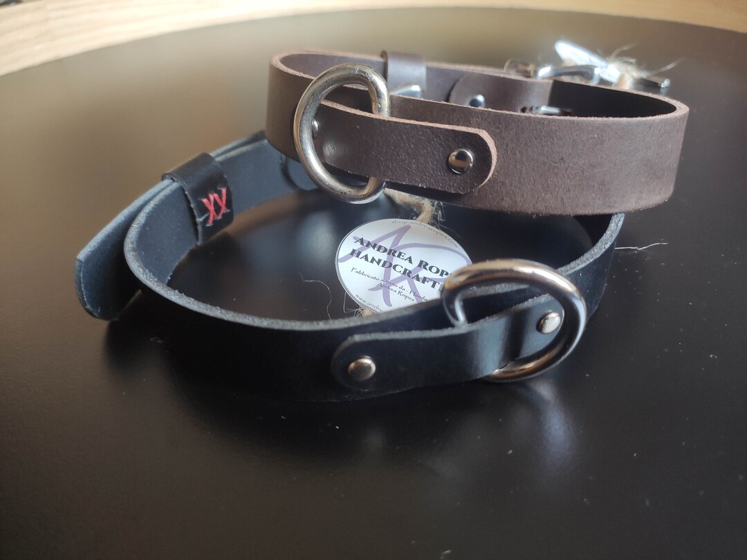 BDSM Neck Collar With Padlock - Etsy