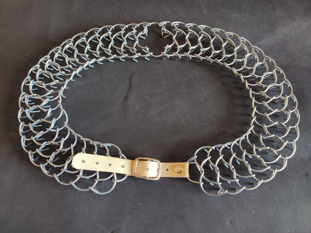 Cilicio 3 File Metallo E Pelle - Etsy