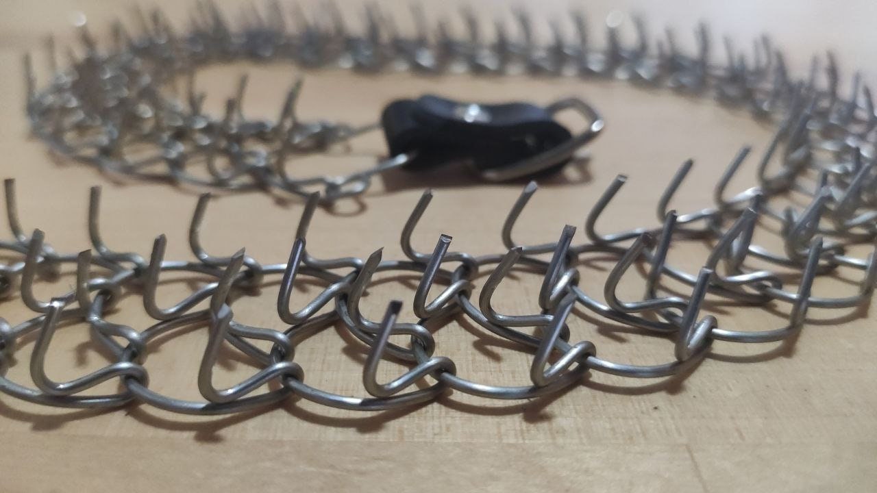 Cilice Metal and Leather 2 Row - Etsy UK