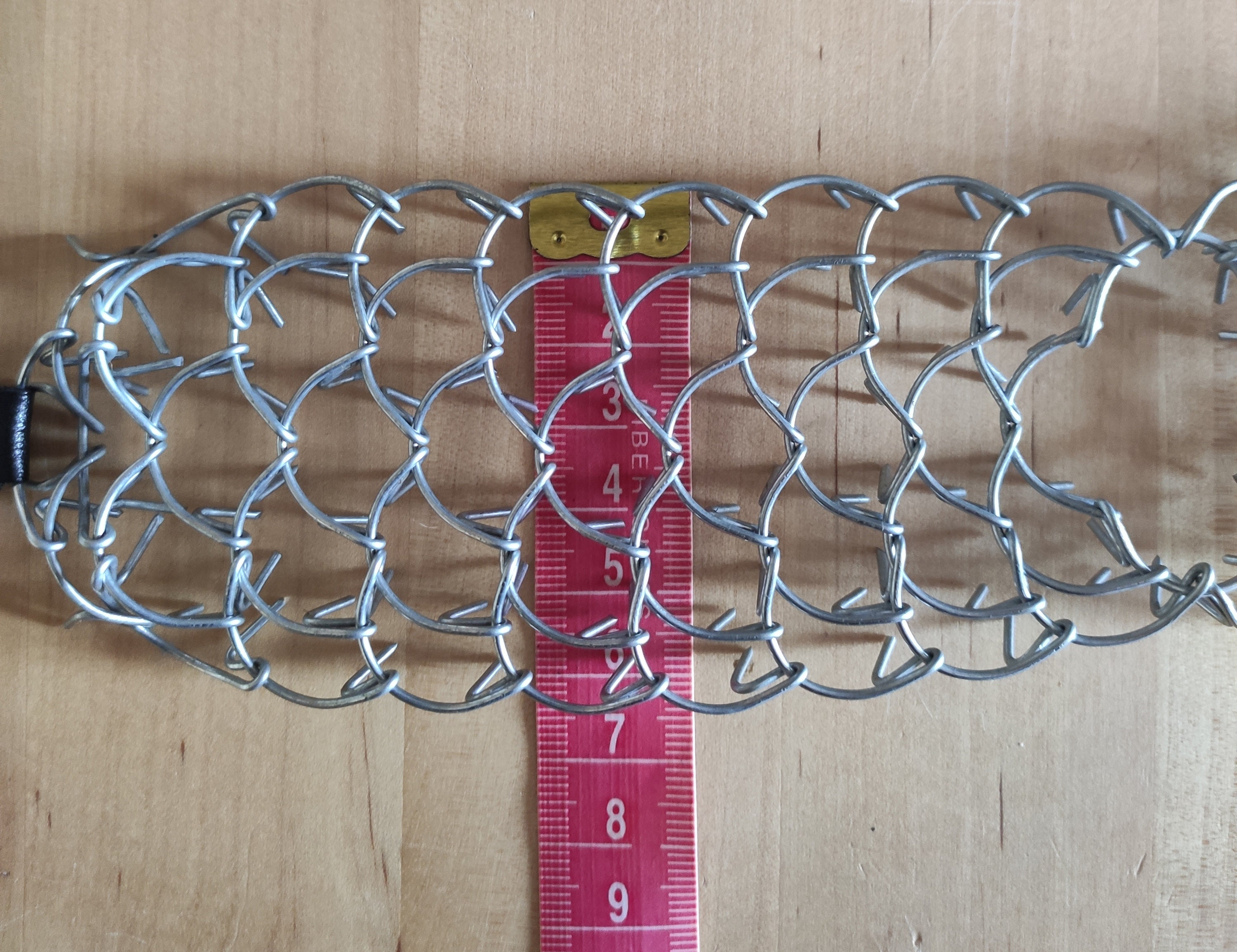 NECK CILICE 5 Row Metal and Leather - Etsy UK