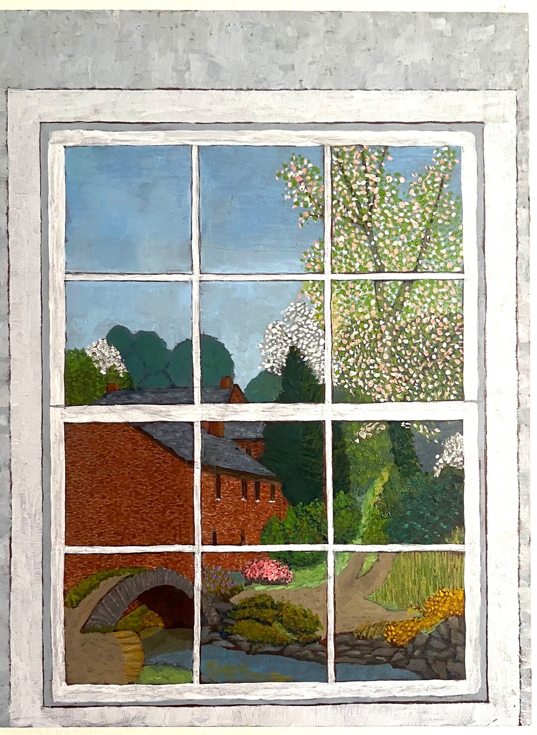 Spring Time Outside My Window - Etsy