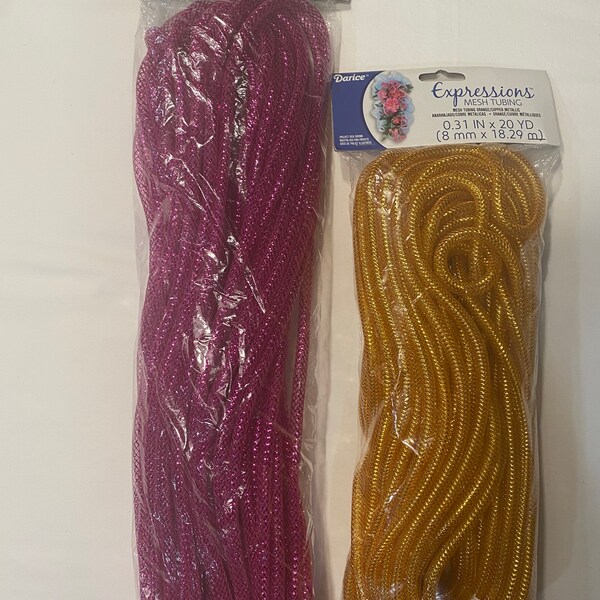 Deco Mesh Tubing - Etsy