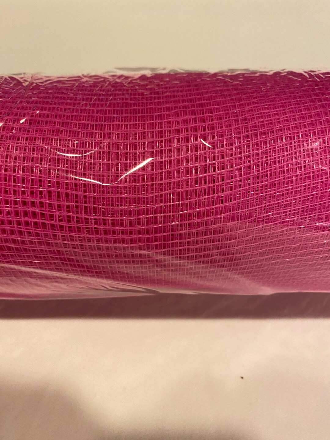 21" X 10 Yds Solid Hot Pink Deco Mesh~poly Deco Mesh~deco Mesh Wreath ...