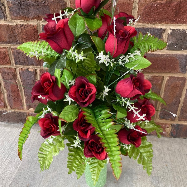 Cemetery Flowers - Etsy