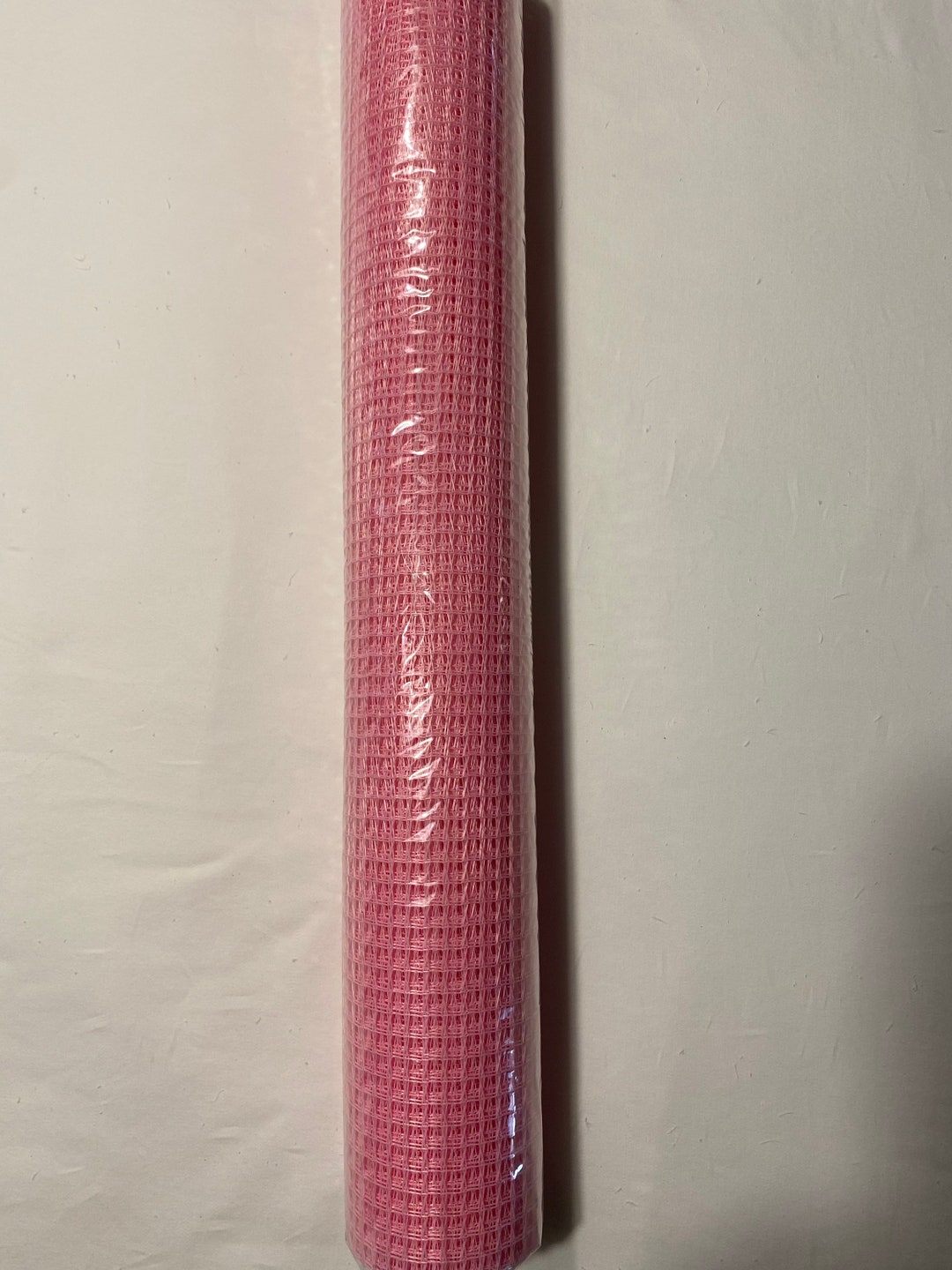 Pink Grid Pattern Mesh~deco Mesh~20.5 Inches X 5 Yds~diy~wreath~floral ...