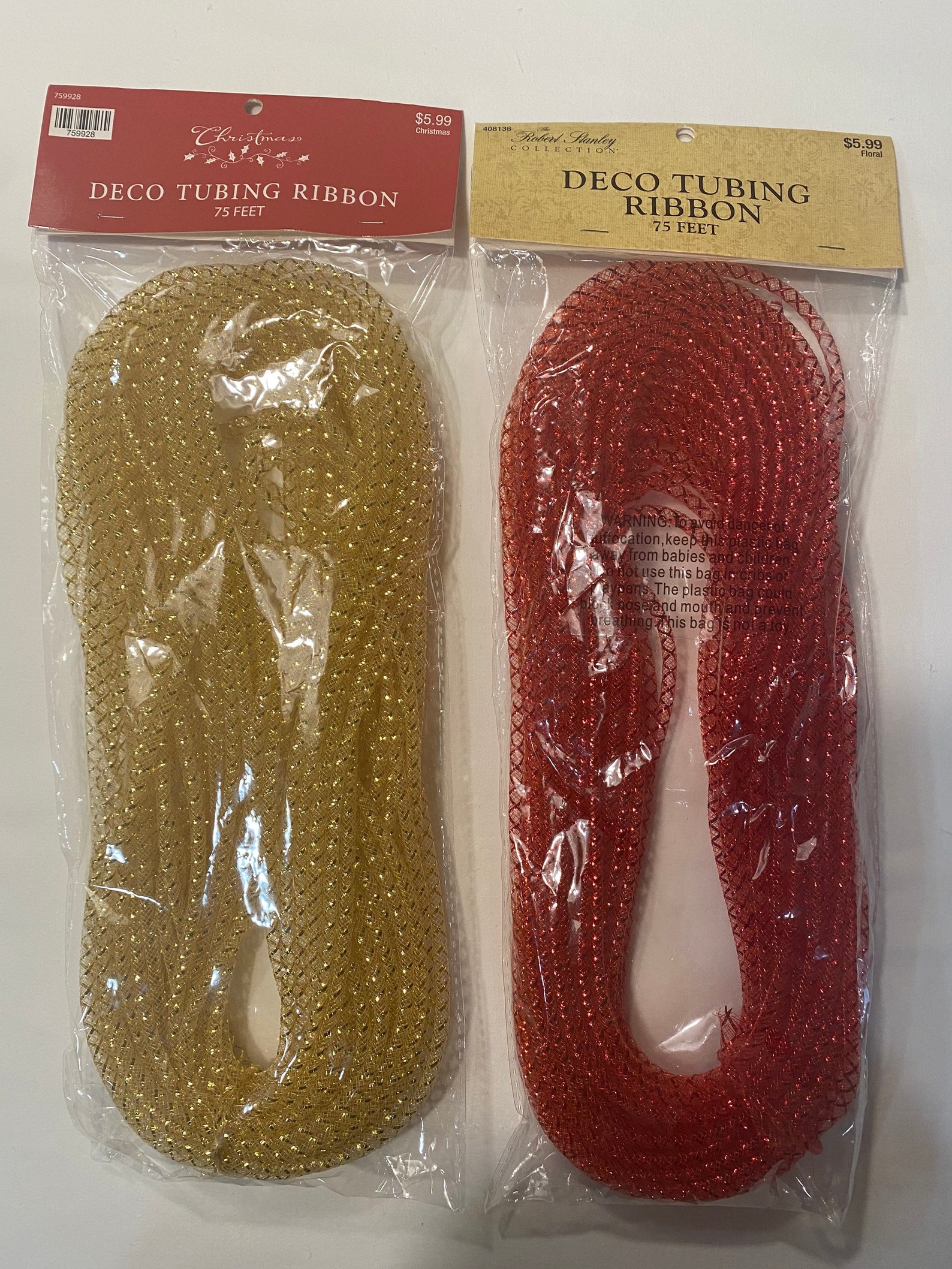 LOT of 2deco Flex Tubing With Metallic Foil 50 Yards/150 - Etsy