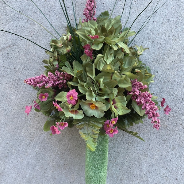 Cemetery Flowers - Etsy