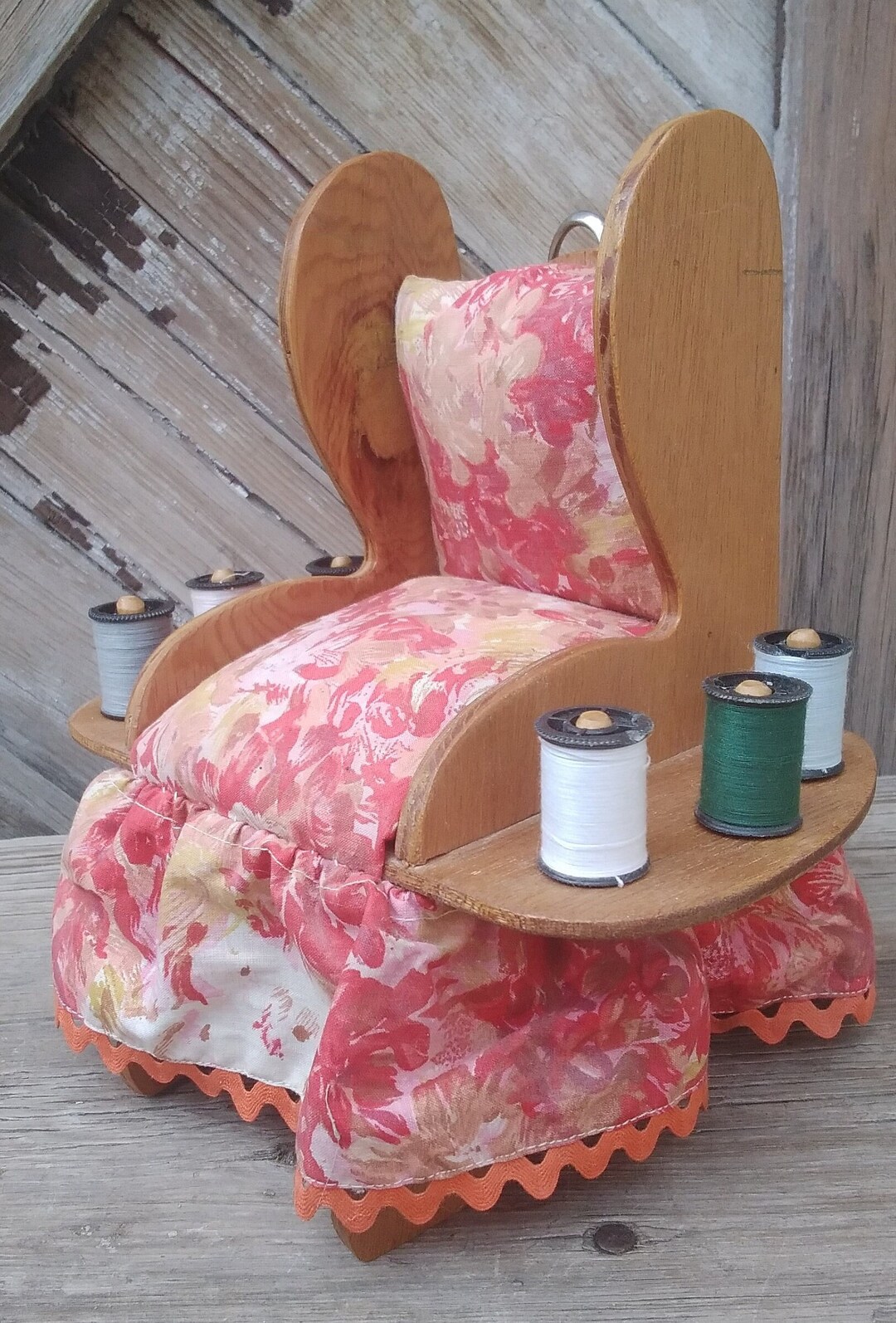 Vintage Sewing Chair Pin Cushion - Etsy