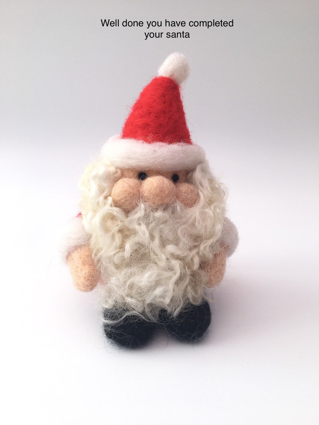 Needle Felting Kit. Santa Claus /father Christmas - Etsy