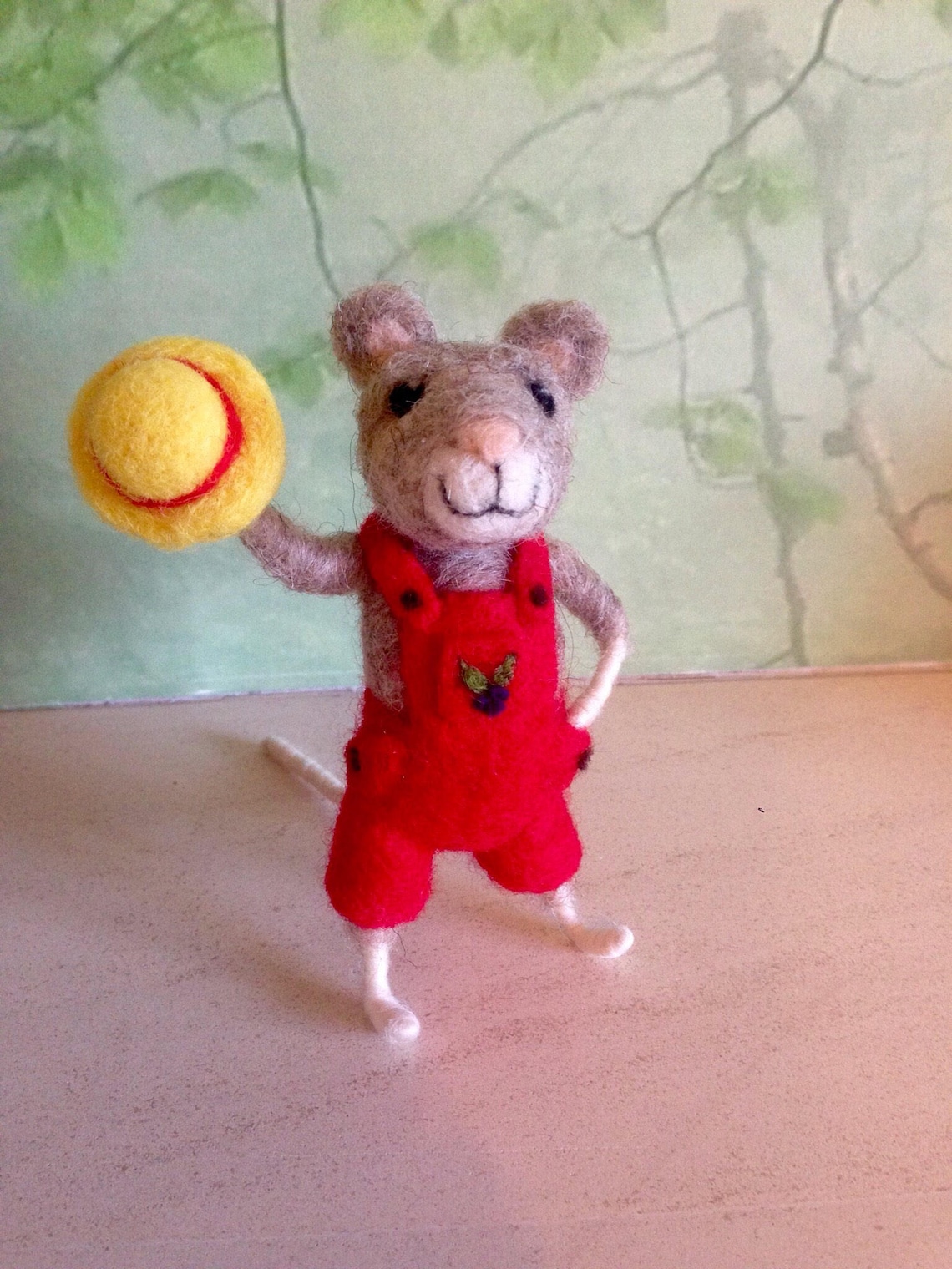 Needle Felted Character Mouse. - Etsy