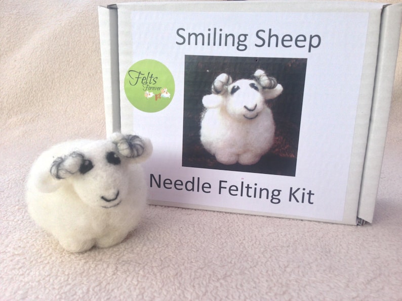 Sheep, Needle Felted Sheep Kit,whitefaced Woodland Countryside ...