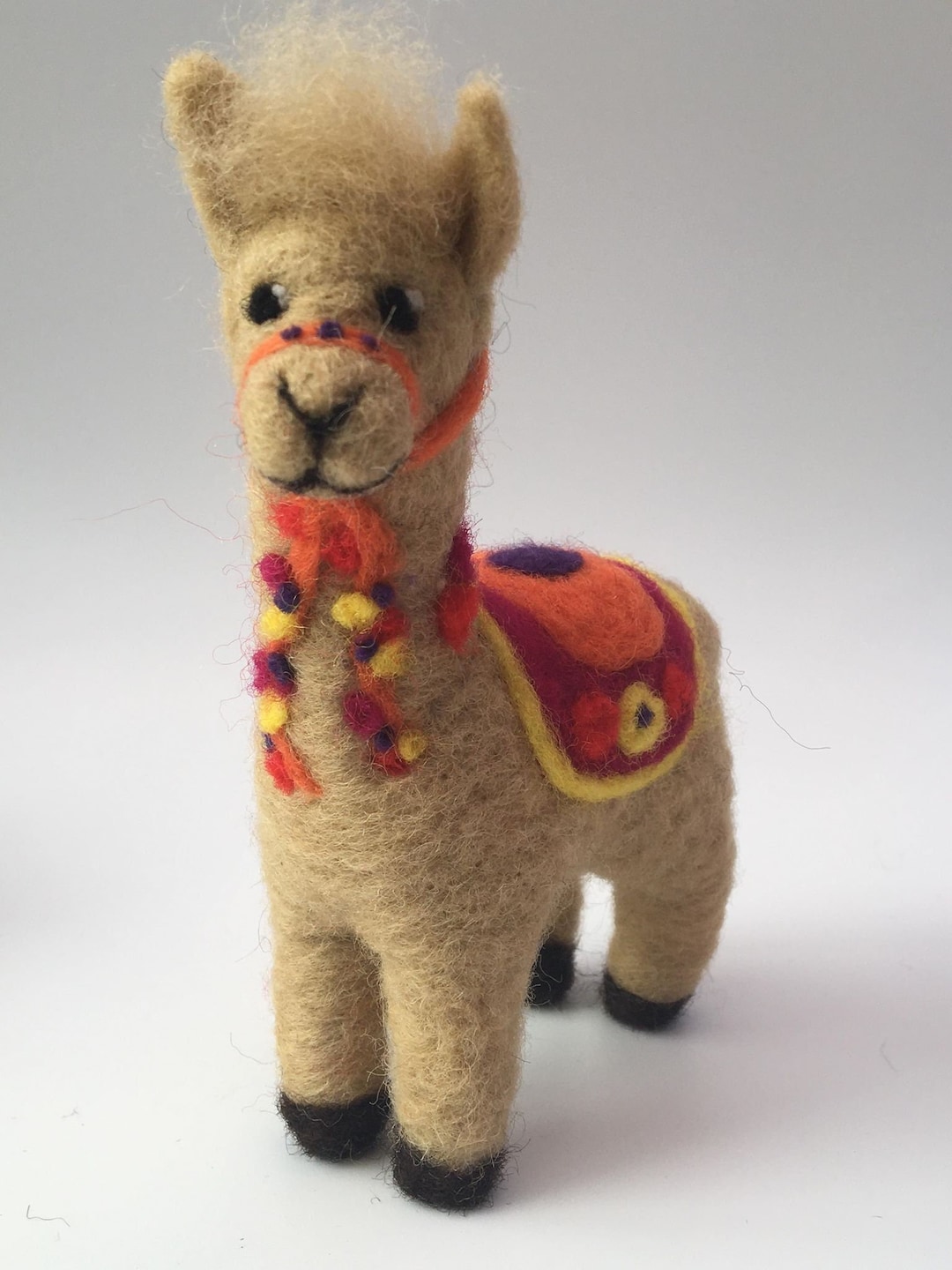 Needle Felted Llama PDF Instant Download - Etsy