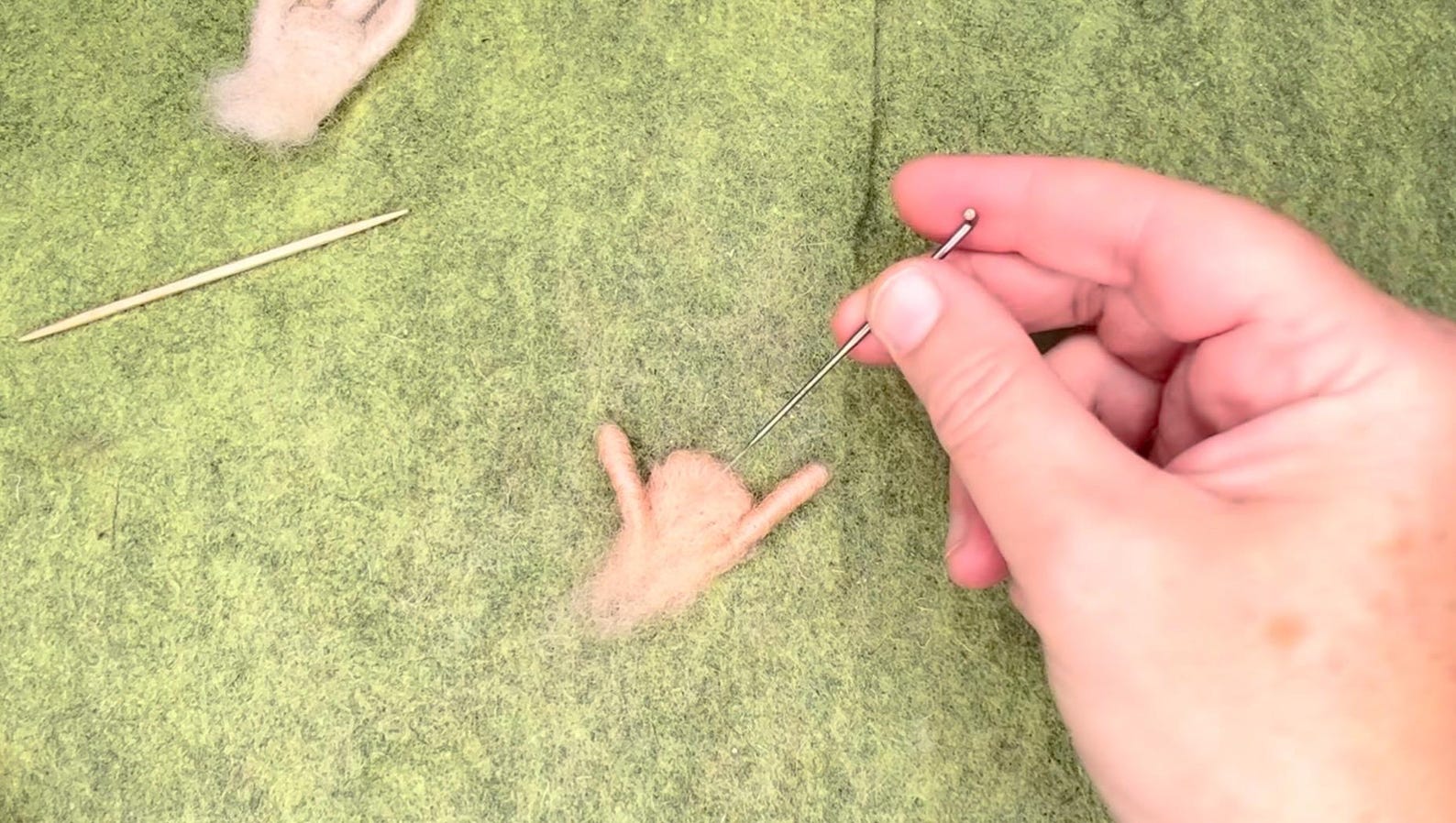 The Ultimate Needle Felting Video Tutorial for Hands and Feet - Etsy