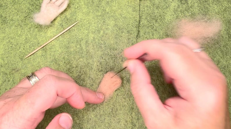 The Ultimate Needle Felting Video Tutorial for Hands and Feet - Etsy