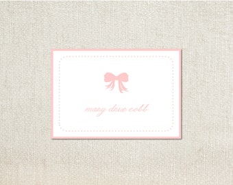 Pink Calling Cards | Etsy