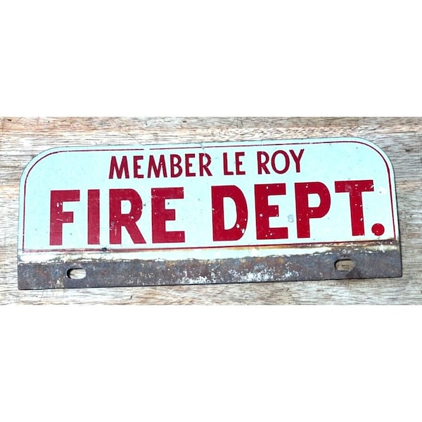Fire License Plate Topper - Etsy