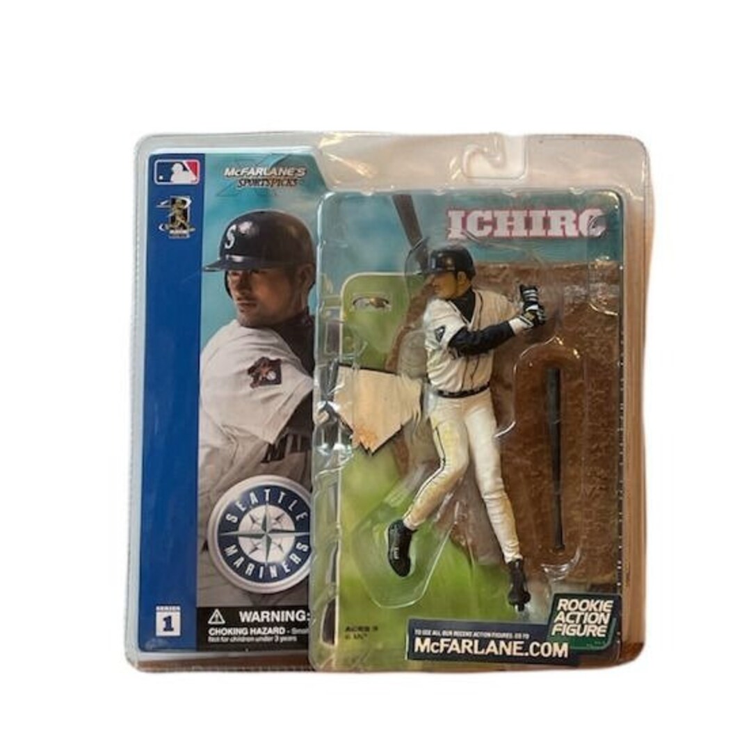 MCFARLANE ICHIRO SUZUKI Action Figure Seattle Mariners Mlb 2002 New - Etsy