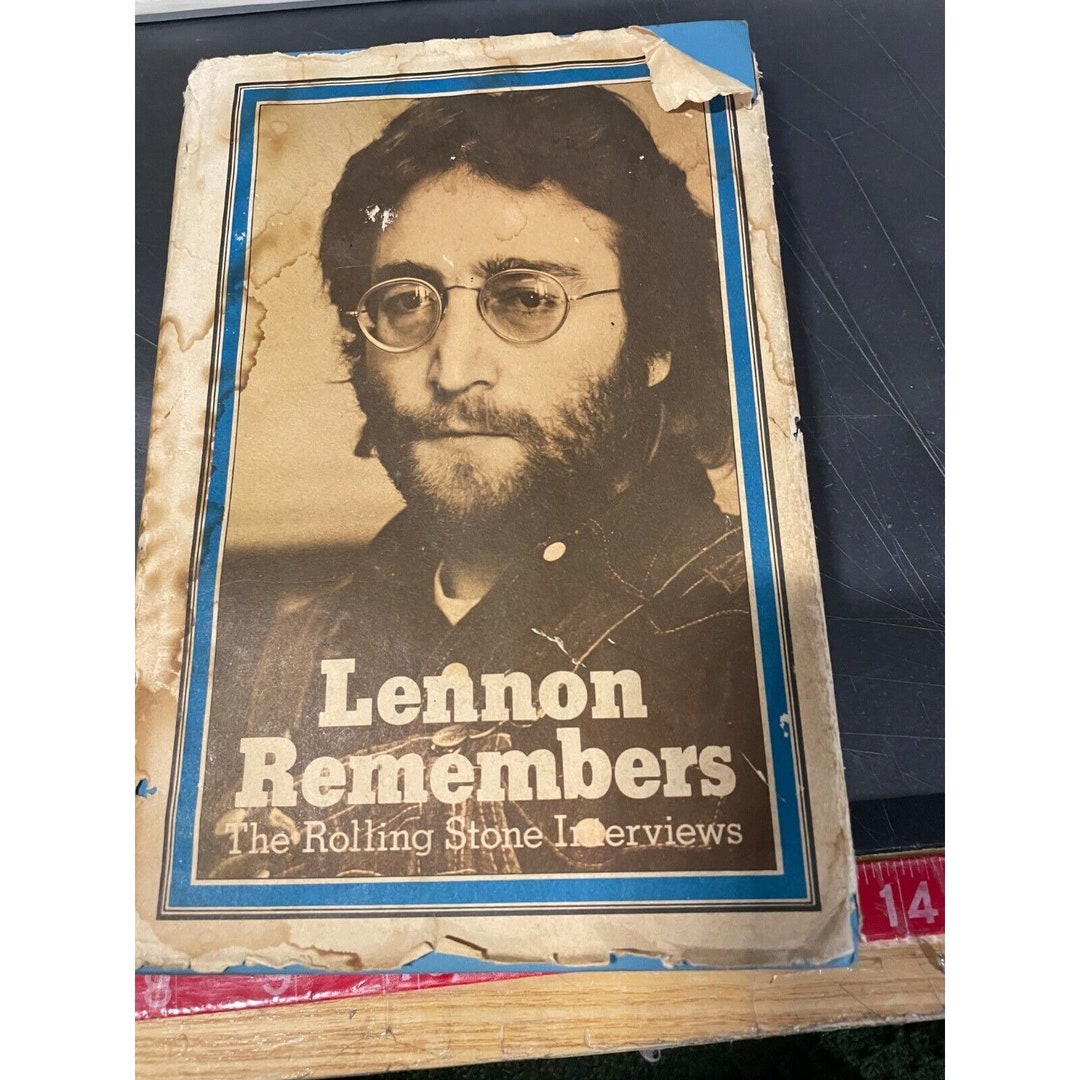 Beatles-john Lennon Remembers-hc/dj Second Printin-rolling Stone ...