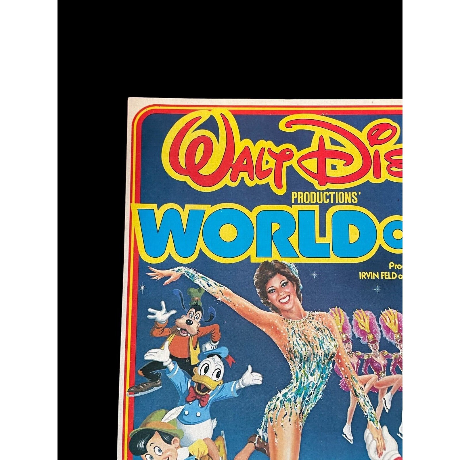 1981 Walt Disney World on Ice Poster Memorial Memorial Syracuse NY 22 ...