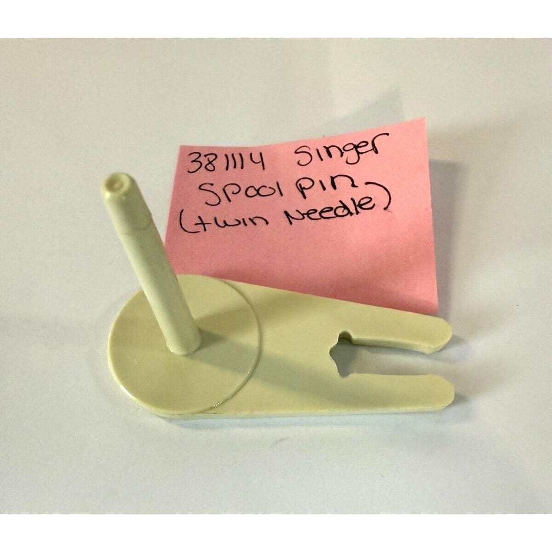 Singer Twin Needle Spool Pin 381114 Original Sewing Machine Part ...